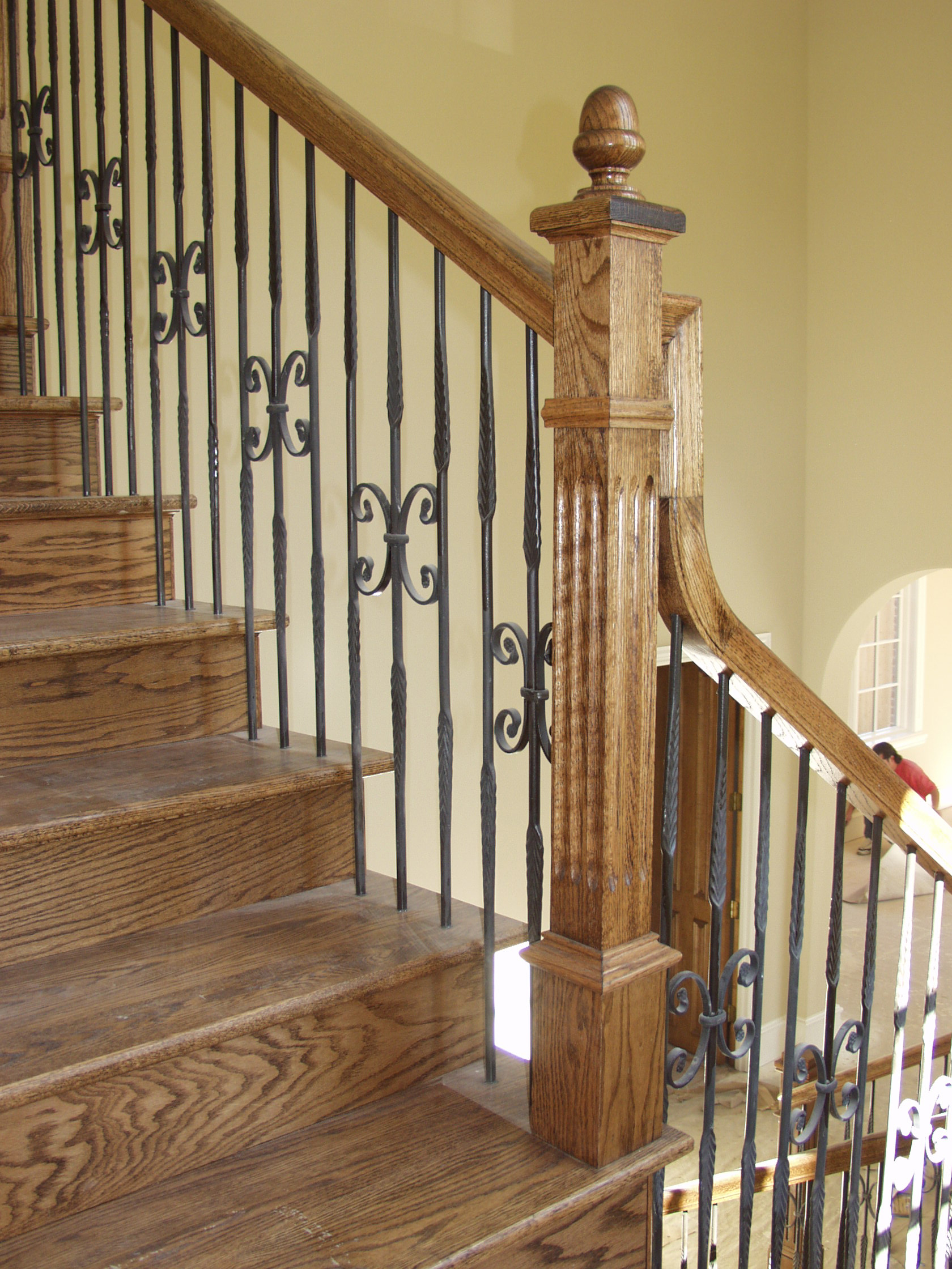 Round Smooth Iron Baluster Gallery round-smooth-iron-baluster-gallery